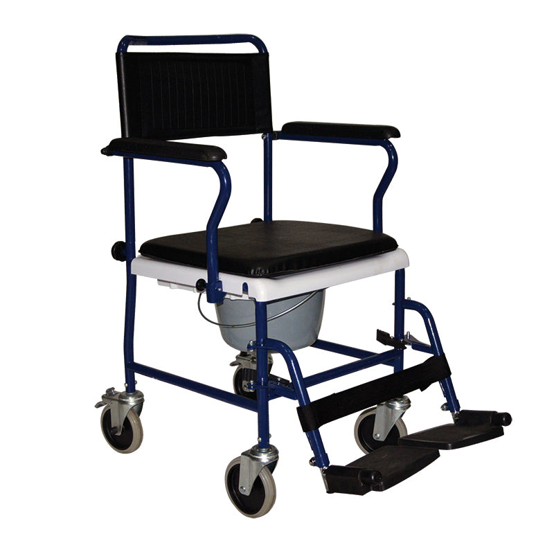 Sedia Comoda Wc 4 Ruote Per Anziani e Disabili | AB-56 Intermed